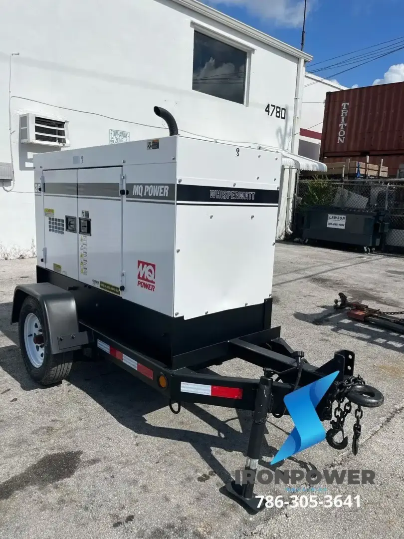 2016 Multiquip WhisperWatt Super Silent Diesel Generator Trailer ...