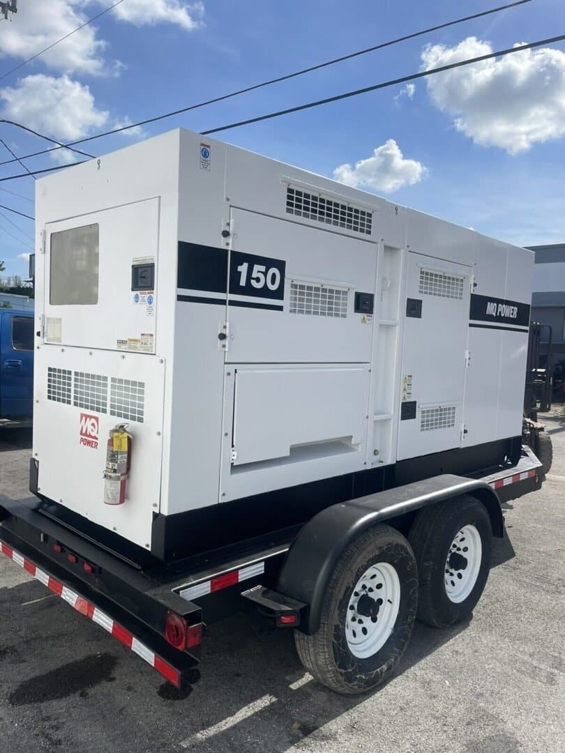 2014 Multiquip WhisperWatt Silent Diesel Generator 150 KVA Trailer ...