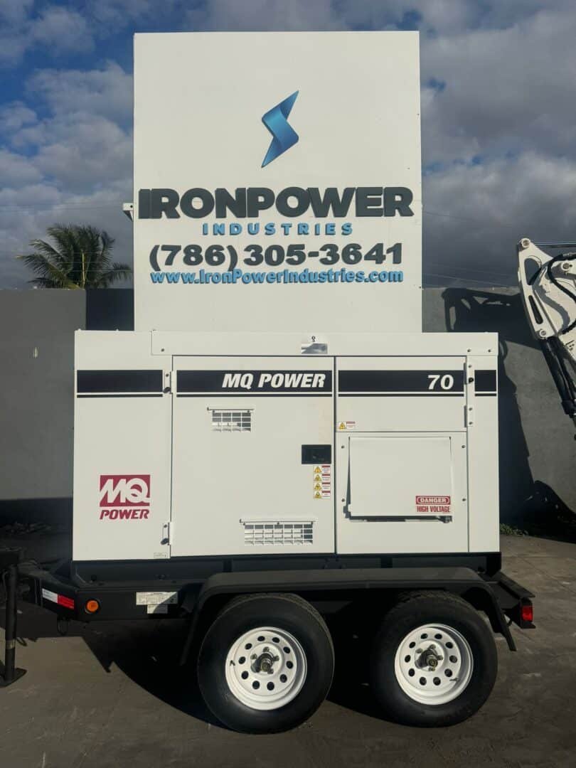 2012 70 KVA Multiquip Whisperwatt Diesel Generator - IronPower Industries