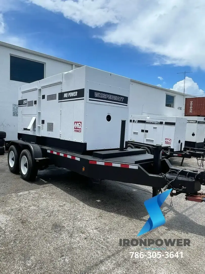 2012 Multiquip WhisperWatt Silent DCA250SSIU Diesel Generator 250 KVA ...