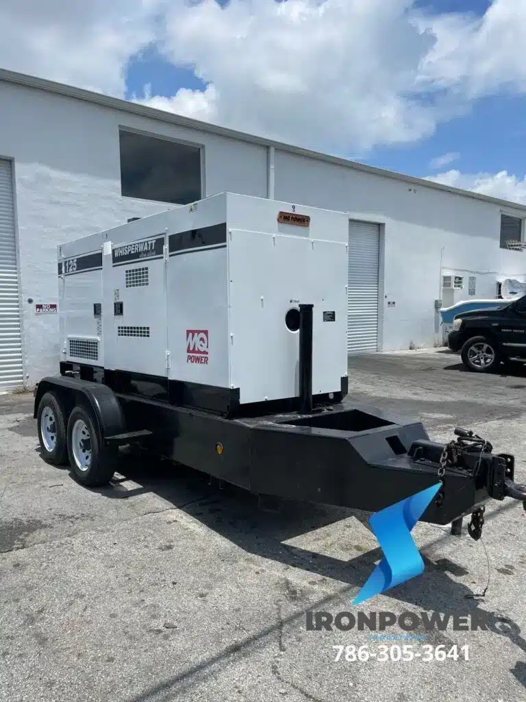 2012 Multiquip Whisperwatt 125 kva Diesel generator Super Silent ...