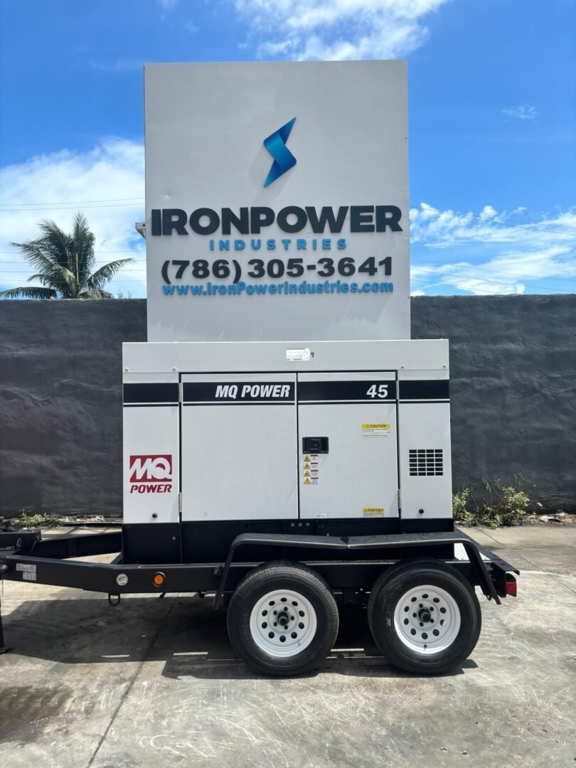 2013 Multiquip 45 kva Diesel Mobile Generator - IronPower Industries