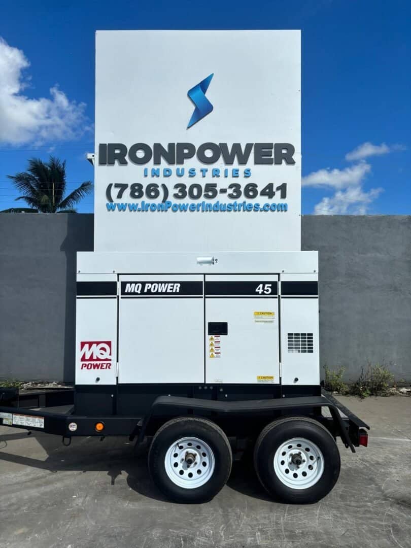 2013 Multiquip 45 kva Diesel Mobile Generator - IronPower Industries