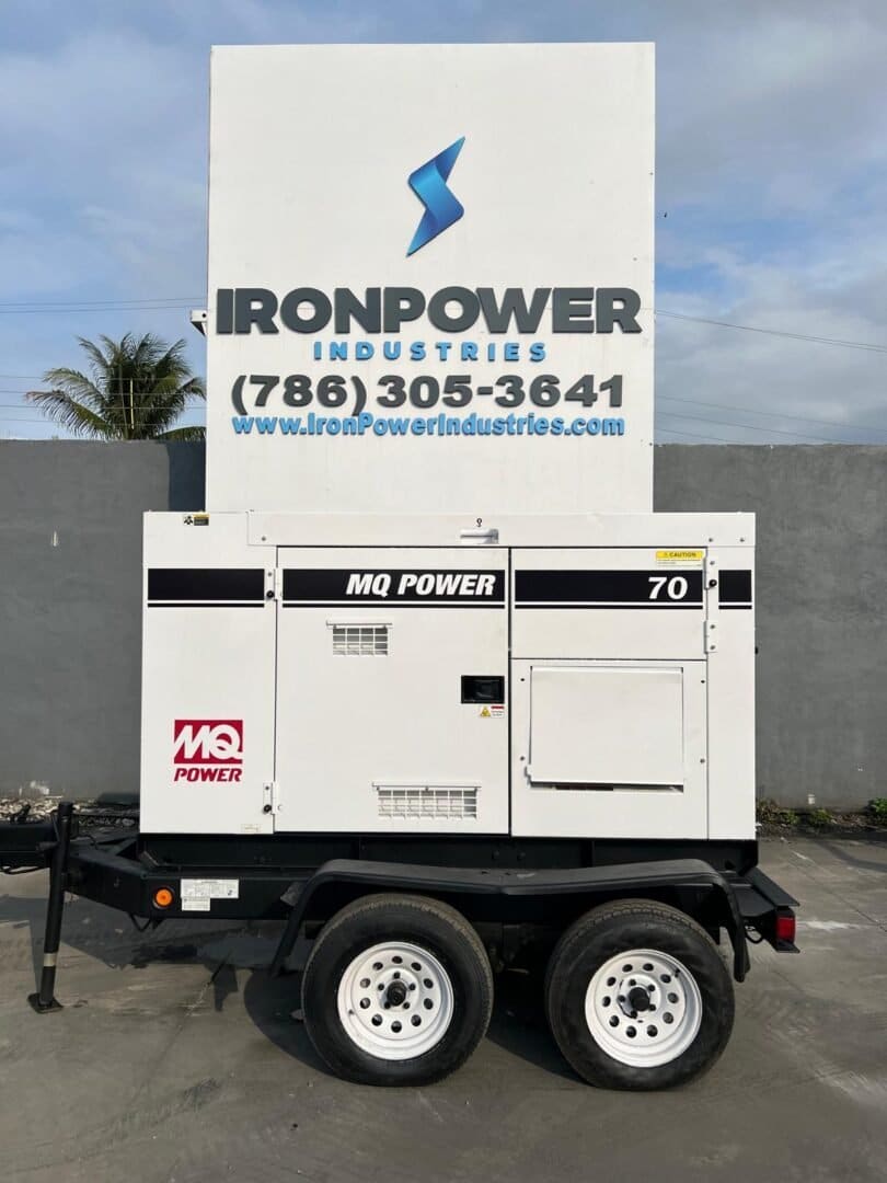 2016 70 KVA Multiquip Whisperwatt Diesel Generator - IronPower Industries