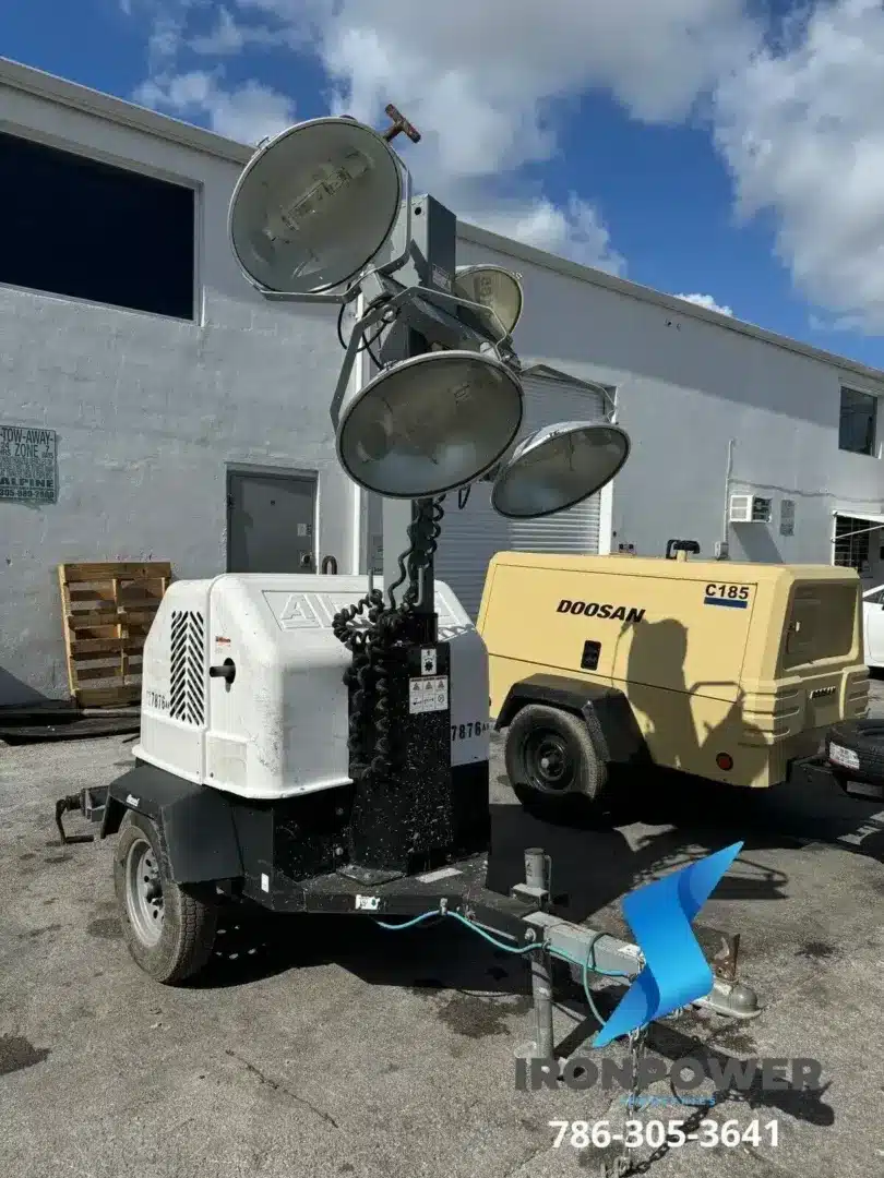 2016 Allmand Night-Lite V Series Towable NL5000 Light Tower Diesel Generator - IronPower Industries