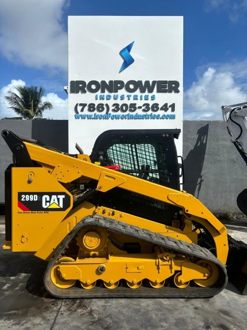 2019 299D2 Two-Speed High Flow XPS Skid Steer Loader- Enclosed Cab A/C ...
