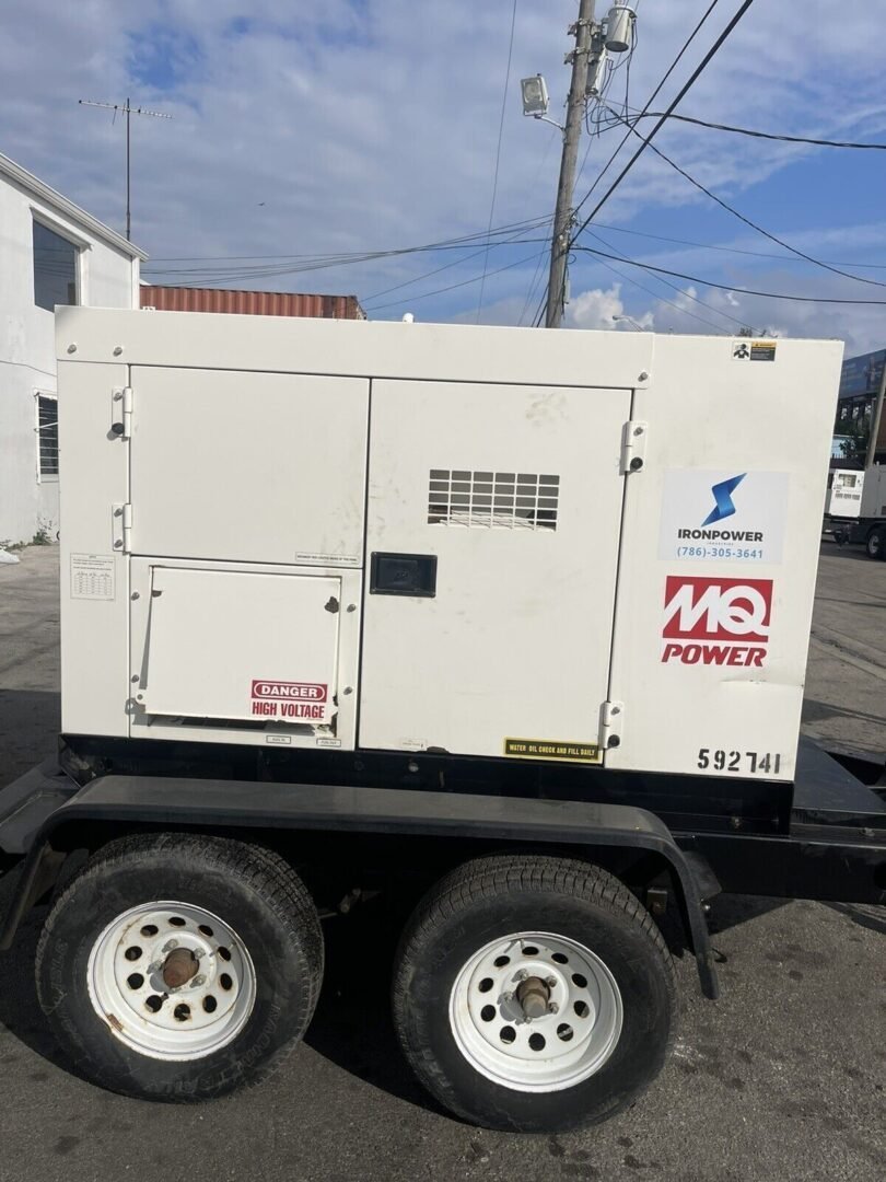 40 KVA Multiquip Whisperwatt Diesel Silent Generator- DCA-40SSKU ...