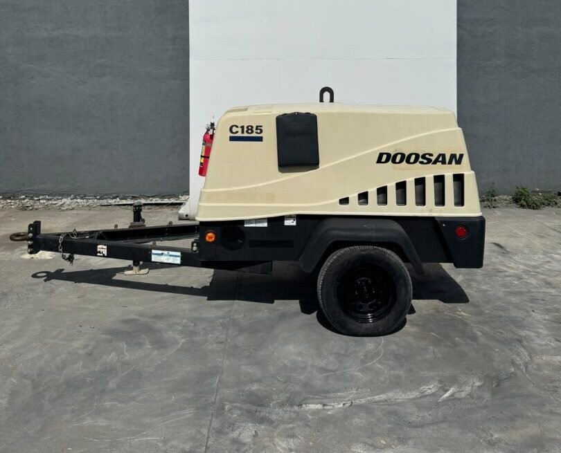 2018 DOOSAN 185 CFM diesel air compressor - IronPower Industries