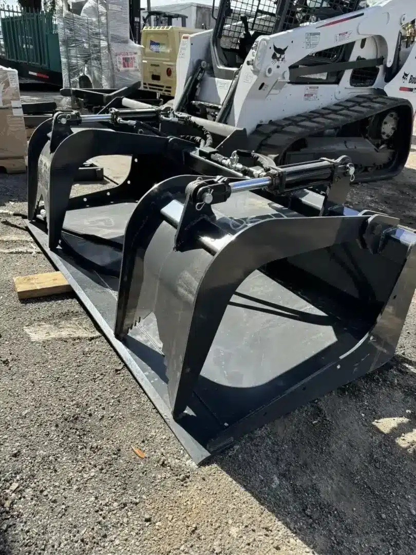 NEW Universal Grapple Bucket 72in For Skid Steer Loader - IronPower ...