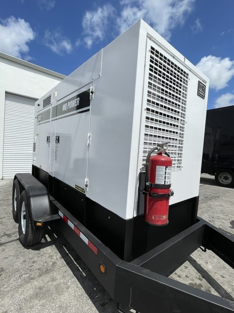 150 KVA Multiquip Whisperwatt Ultra Silent Diesel Generator - Trailer ...
