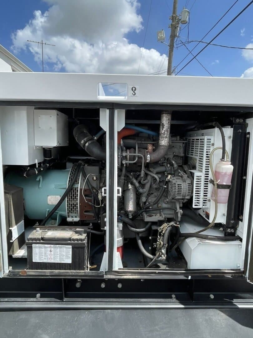 45 KVA Multiquip Whisperwatt Super silent diesel Generator-Trailer ...