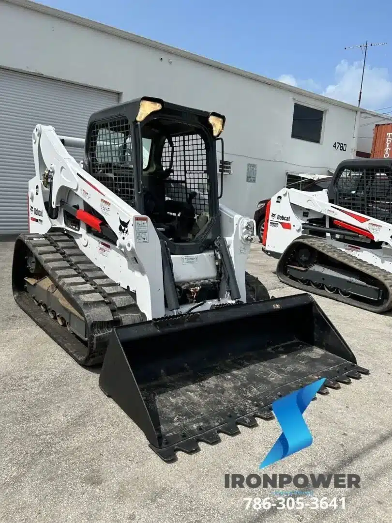 2016 BOBCAT T740 SKID STEER LOADER Hydraulic Aux - 2 Speed - Joystick ...