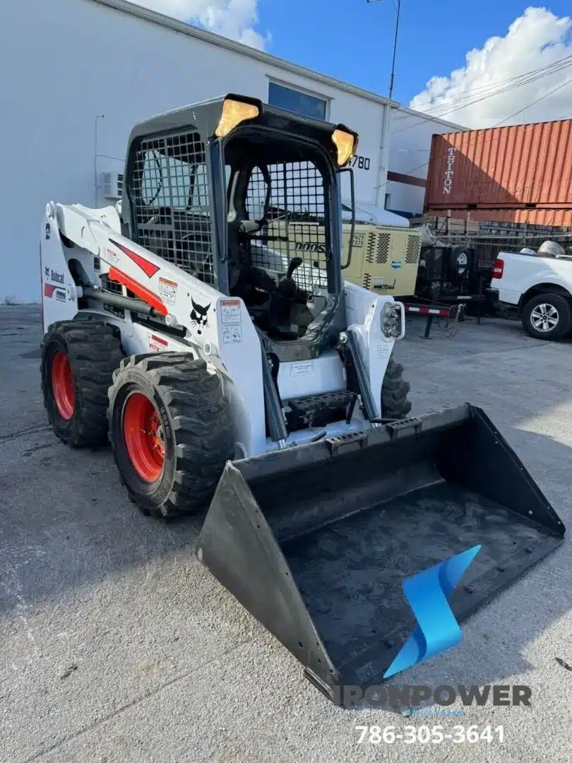 2018 BOBCAT S550 SKID STEER LOADER Hydraulic Aux -Joystick Controls ...