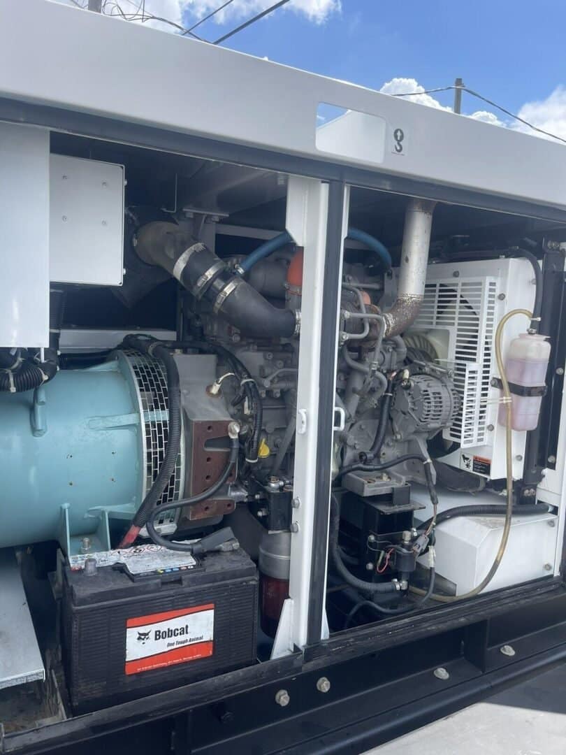 45 KVA Multiquip Whisperwatt Super silent diesel Generator-Trailer ...