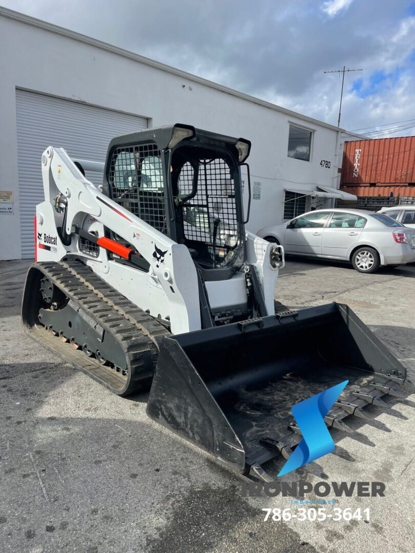 2014 BOBCAT T750 SKID STEER LOADER Hydraulic Aux 1,658 Hours ...