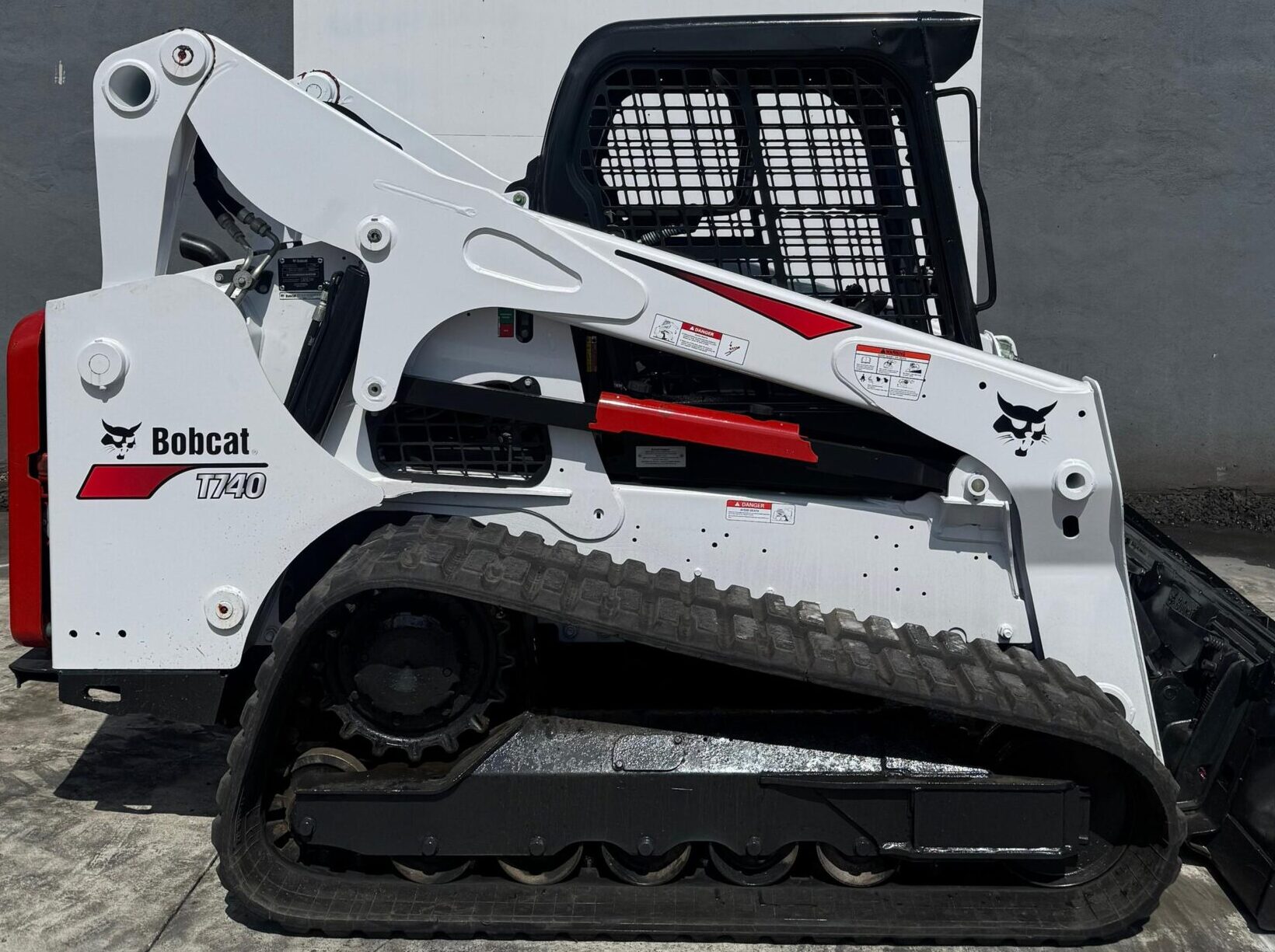 2018 Bobcat T740 Skid Steer Loader- Hydraulic Aux Open Cab - IronPower ...