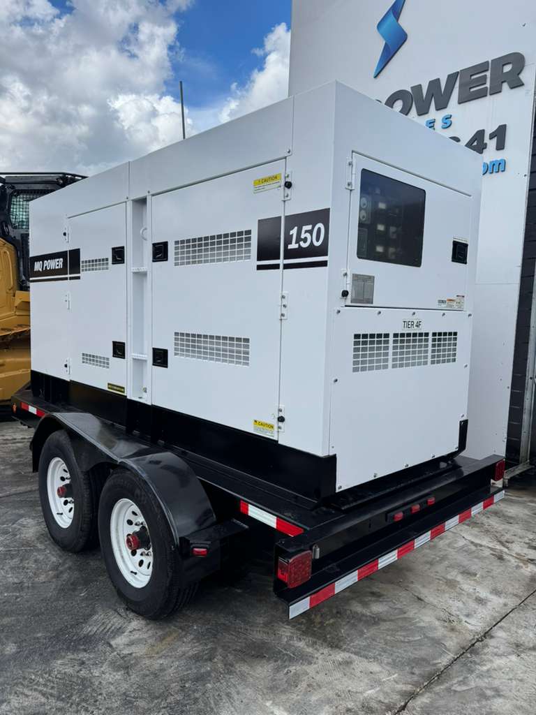 2016 Multiquip WhisperWatt 150 Kva Diesel Generator Trailer Mounted ...
