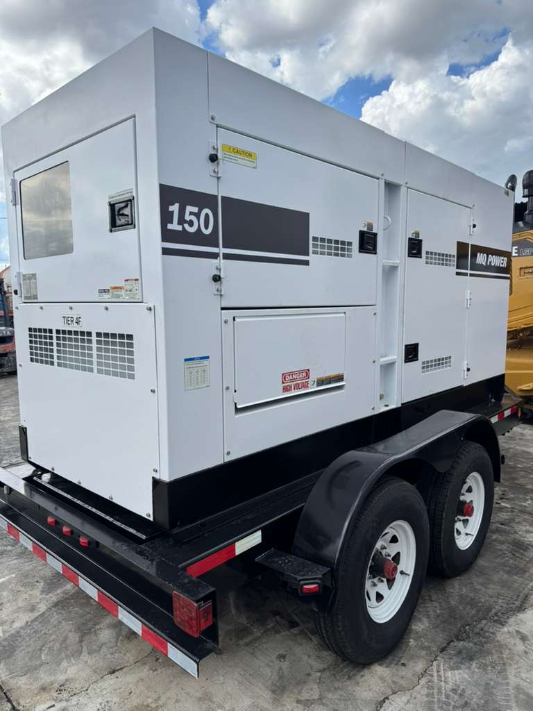 2016 Multiquip WhisperWatt 150 Kva Diesel Generator Trailer Mounted ...