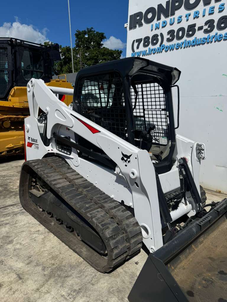 2018 Bobcat T740 Skid Steer Loader - Hydraulic Aux Open Cab - IronPower ...